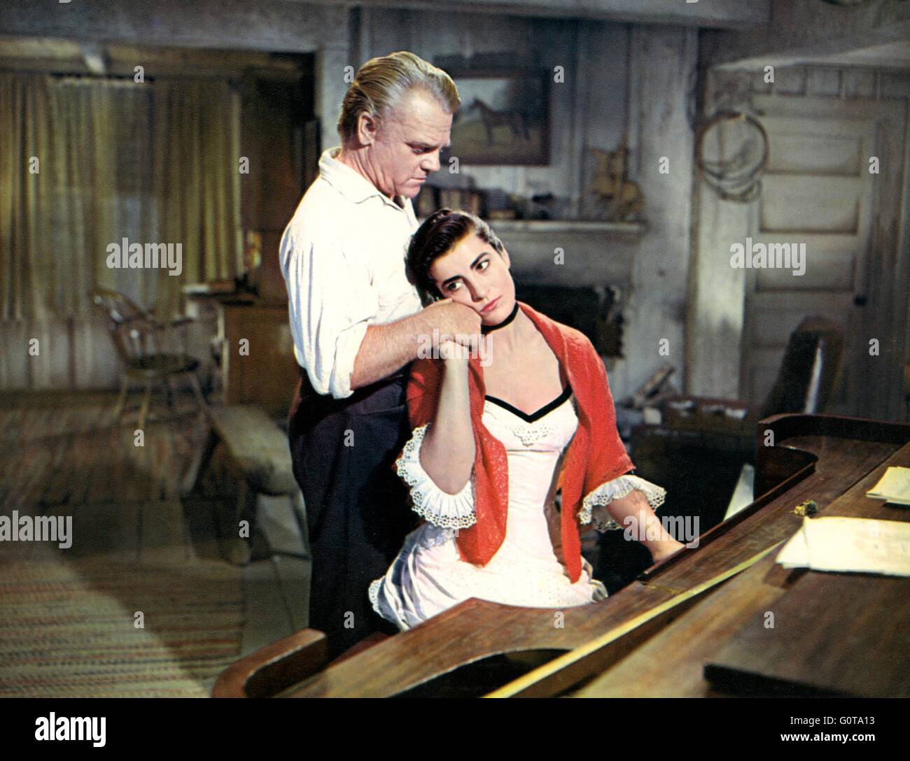 James Cagney et Irene Papas / Hommage à un mauvais homme / 1956 réalisé ...