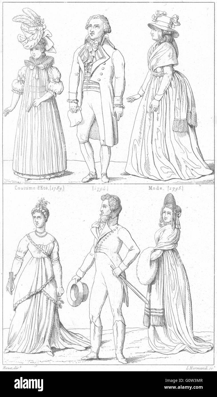 Costume français Banque de photographies et d’images à haute résolution ...
