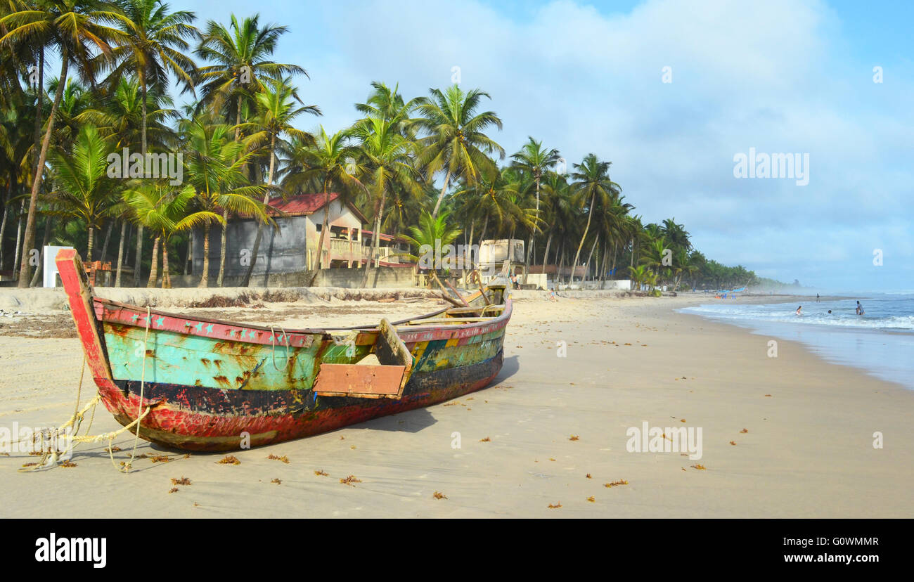 Assinie Beach En Côte Divoire Banque Dimages Photo Stock 103827271 Alamy