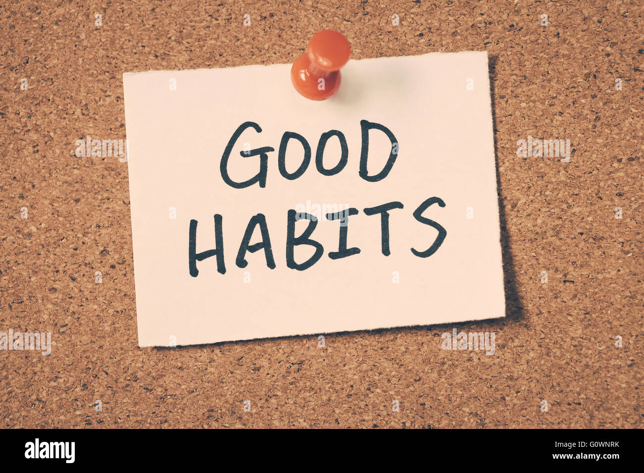 Bonne habitude Banque de photographies et d’images à haute résolution ...