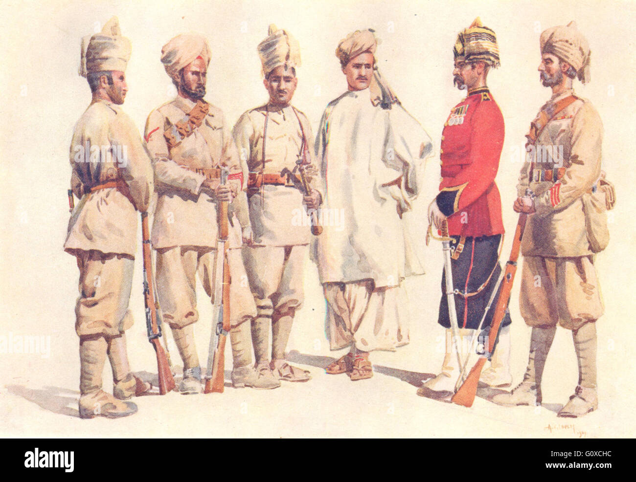 Pathan de la haute vallée de swat Banque de photographies et d’images à ...