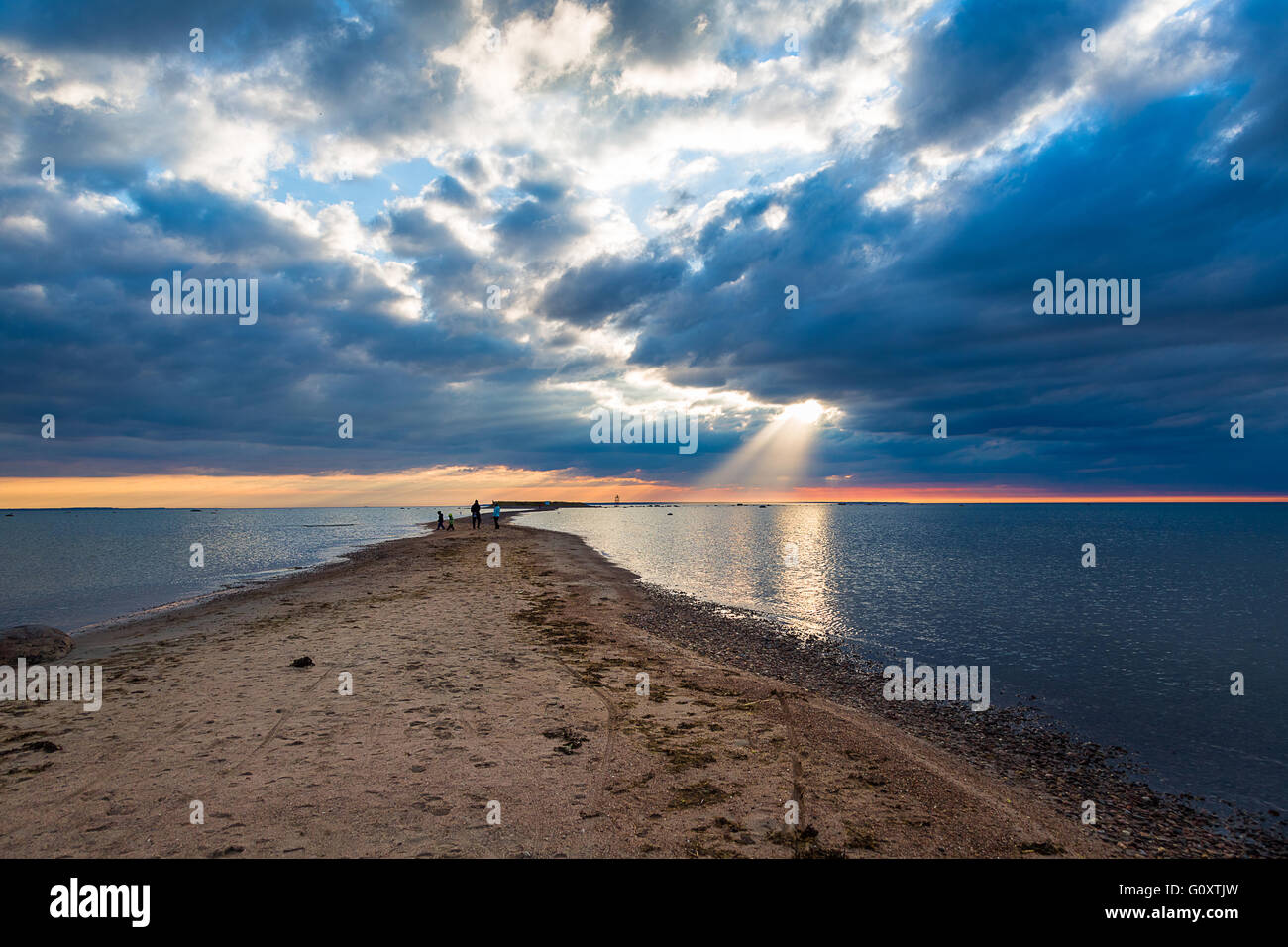 Paysage de bord de mer rocheux Banque de photographies et d’images à ...