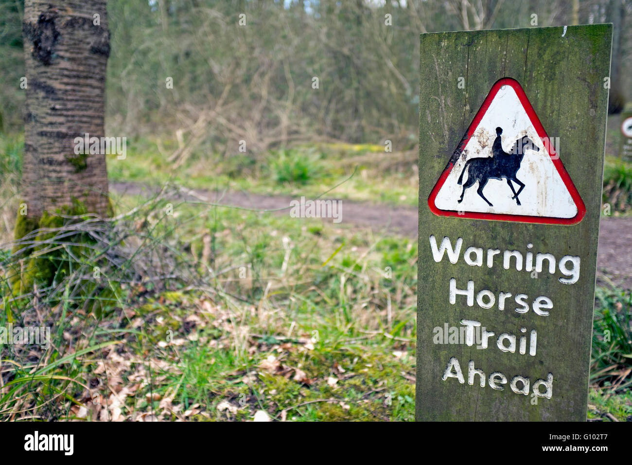 Signes de chevaux Banque de photographies et d’images à haute ...