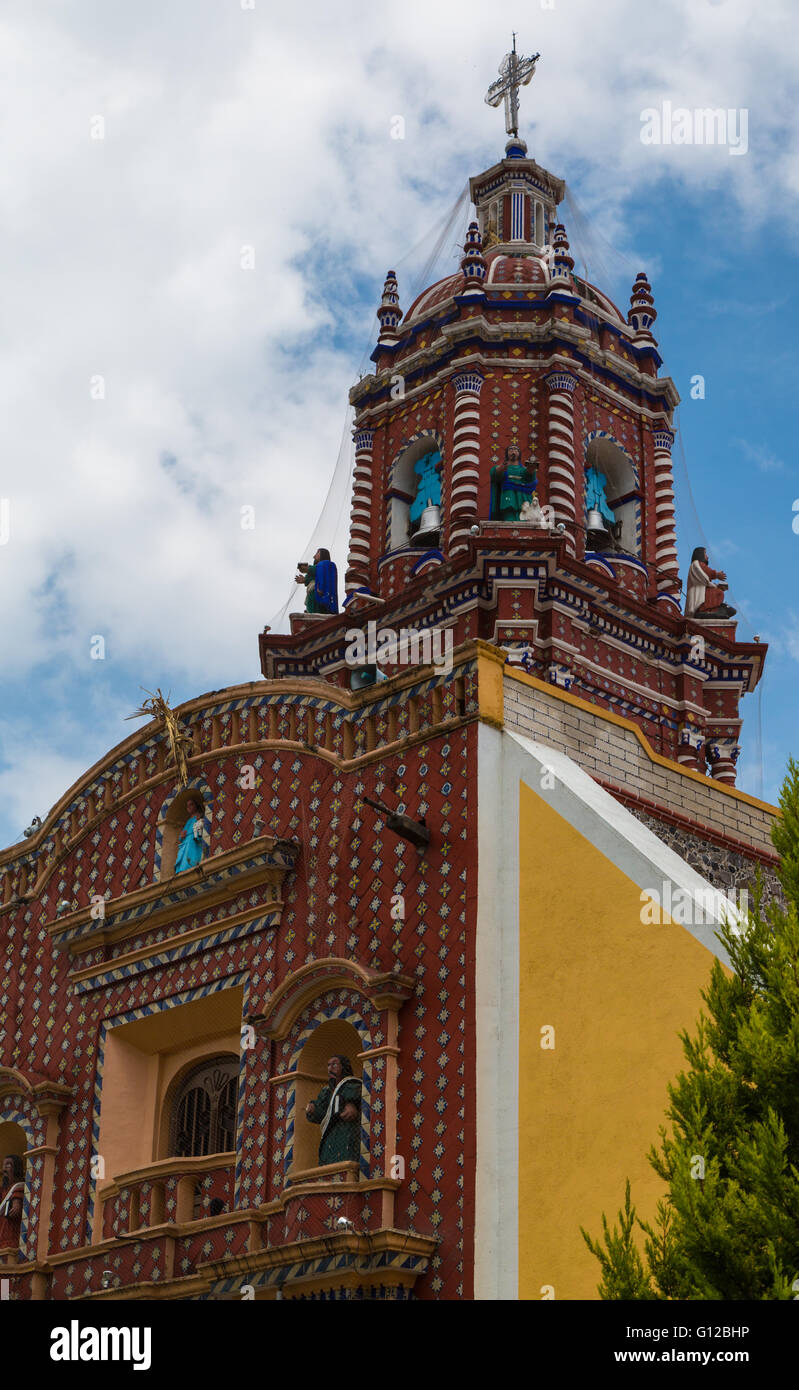 Templo de santa maria tonantzintla Banque de photographies et d’images ...