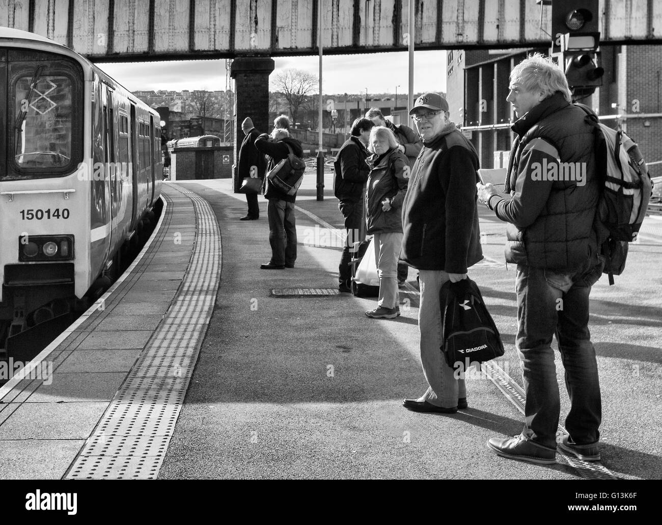 Train spotting ou spotters de train Banque de photographies et d’images ...
