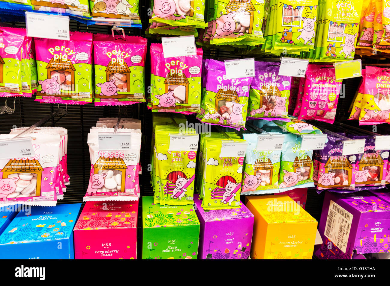 Packets of candy Banque de photographies et d’images à haute résolution ...