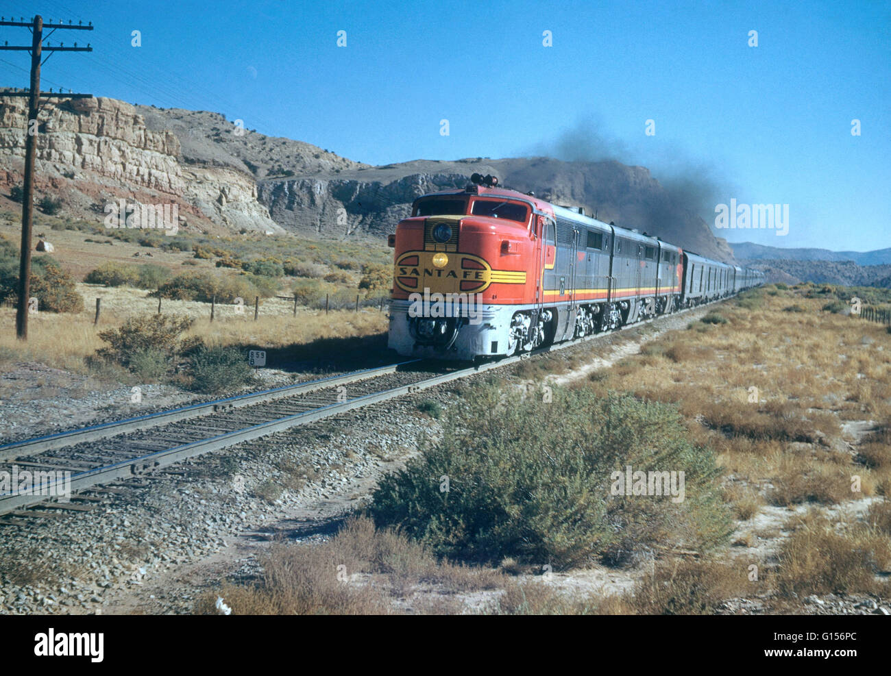 Locomotives en marche Banque de photographies et d’images à haute ...