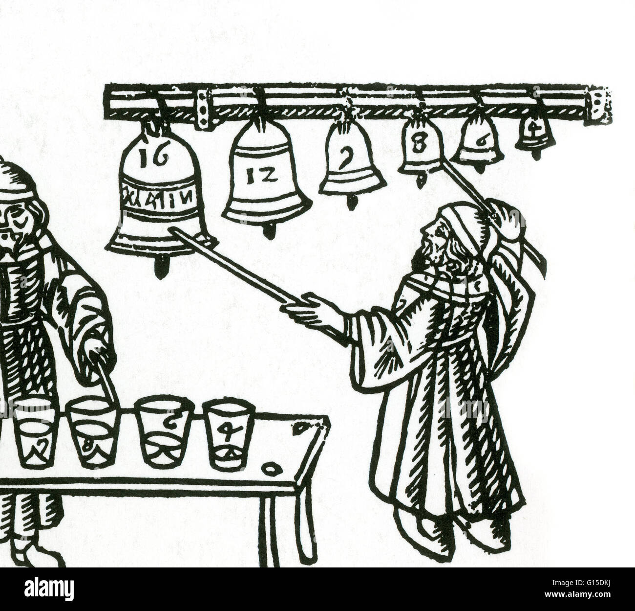 Pythagore cloches Banque de photographies et d’images à haute ...