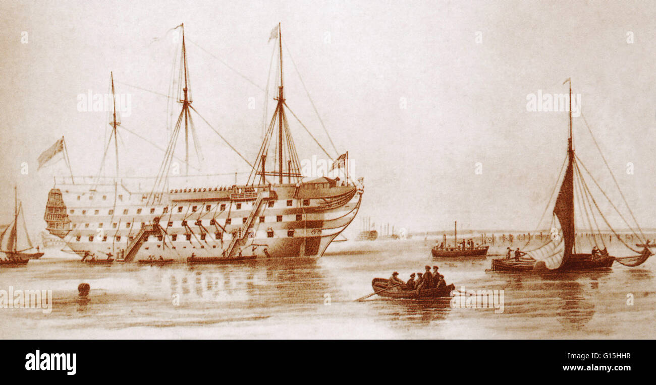 Le HMS Excellent visible dans ses débuts comme un entraînement au tir ...