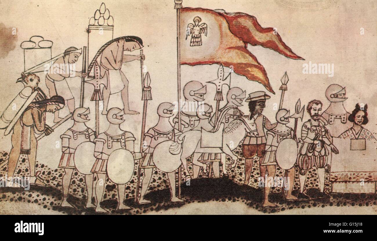 La conquête espagnole de l'Empire Aztèque était l'une des plus ...
