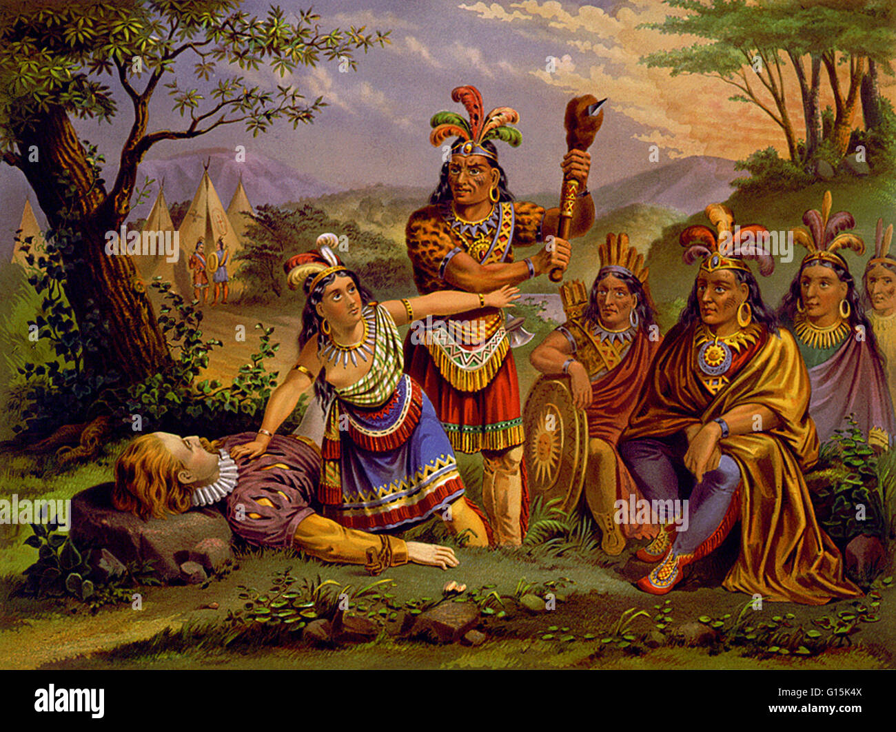 Pocahontas john smith Banque de photographies et d’images à haute ...
