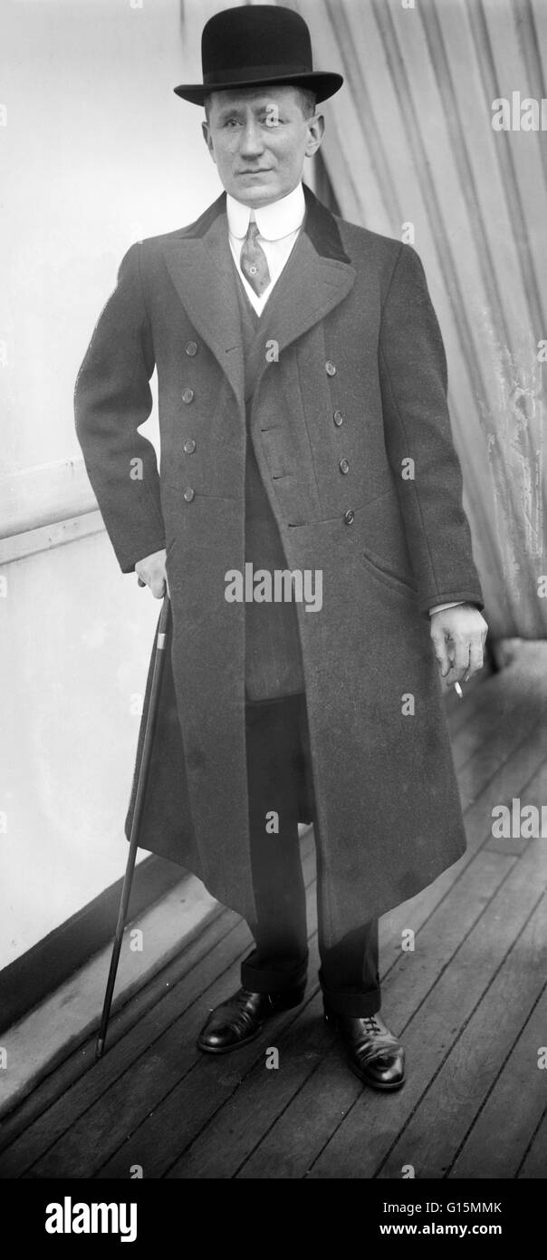 Guglielmo Marconi (25 avril 1874 - 20 juillet 1937) était un inventeur ...