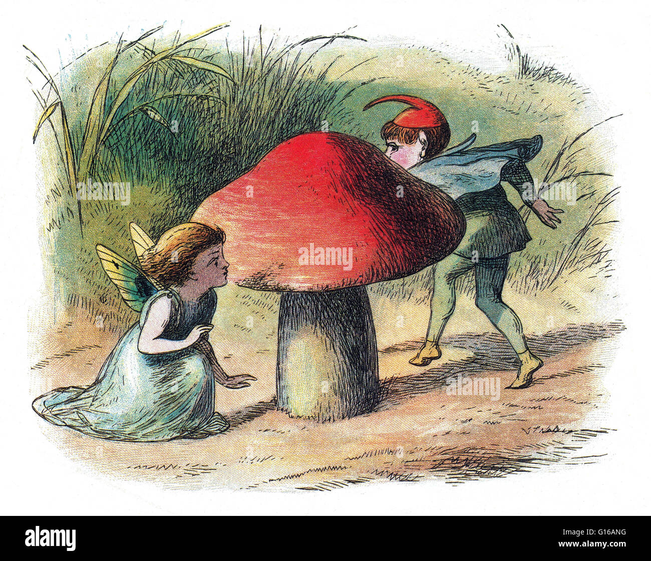 Le lutin folklorique Banque d'images détourées - Alamy