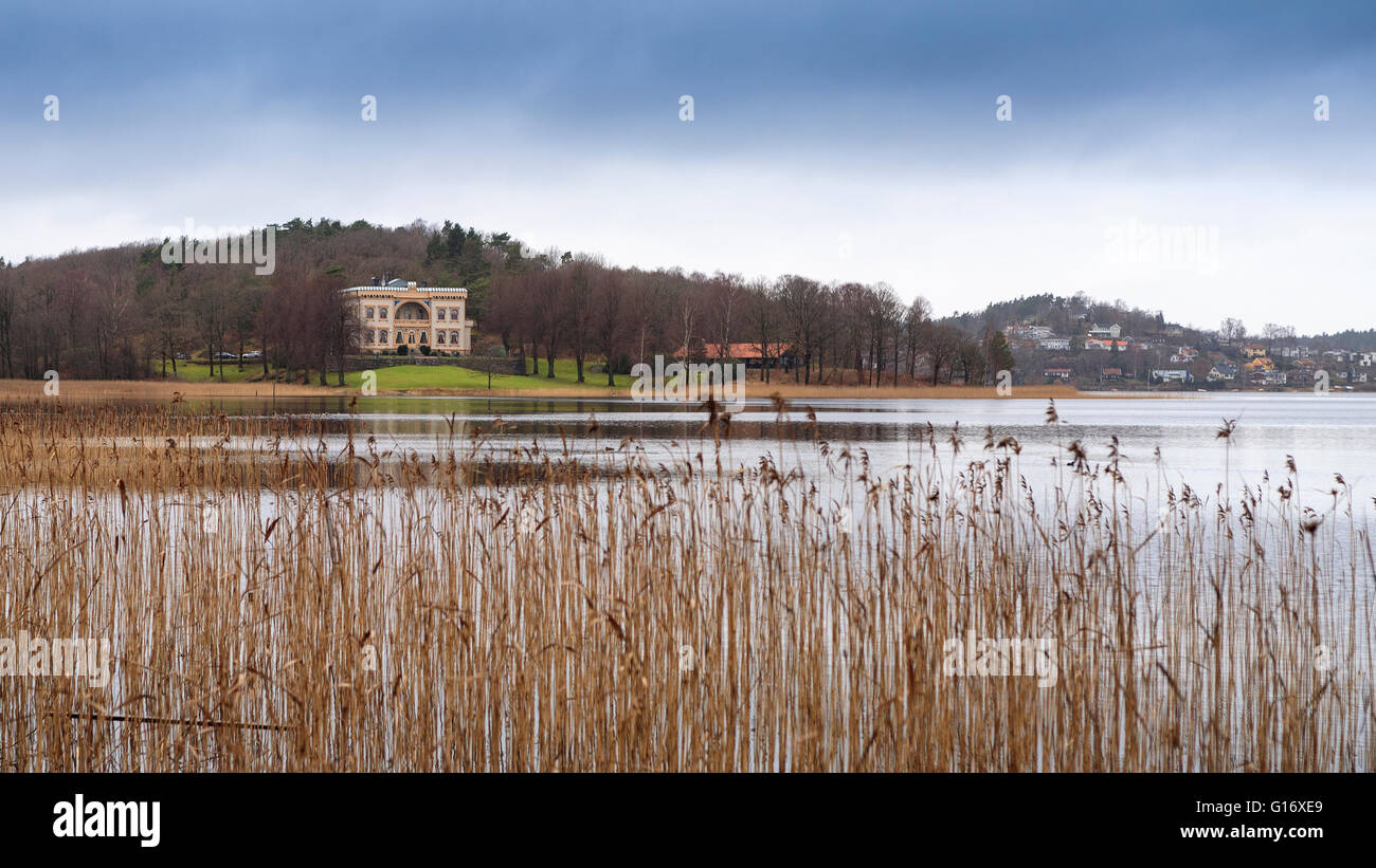 Slottsviken alias. Villa au lac Denninghoff Rådasjön, Suède modèle ...