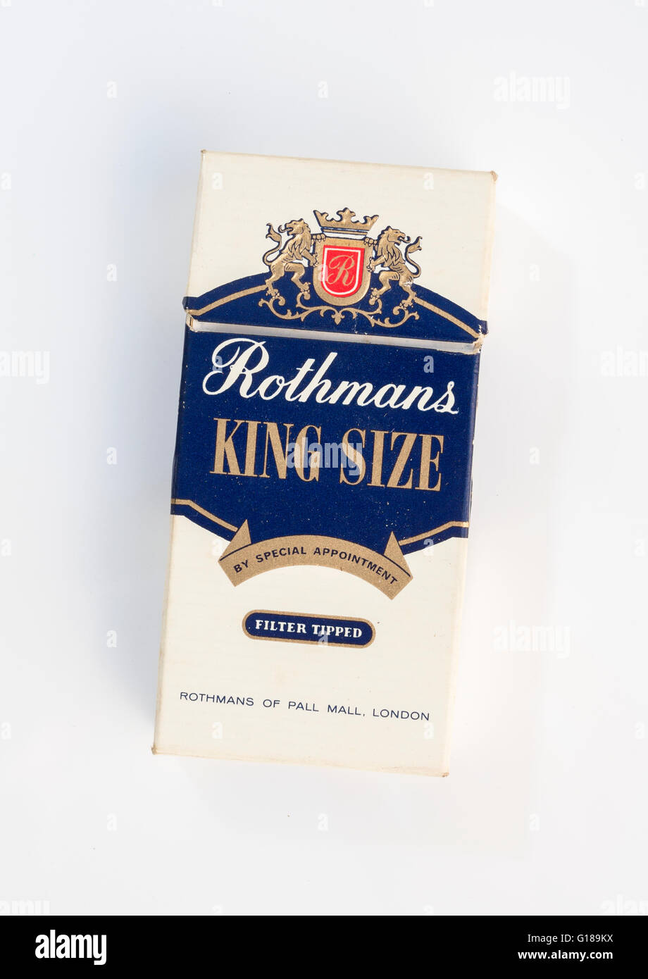 Rothmans cigarette packet Banque de photographies et d’images à haute ...