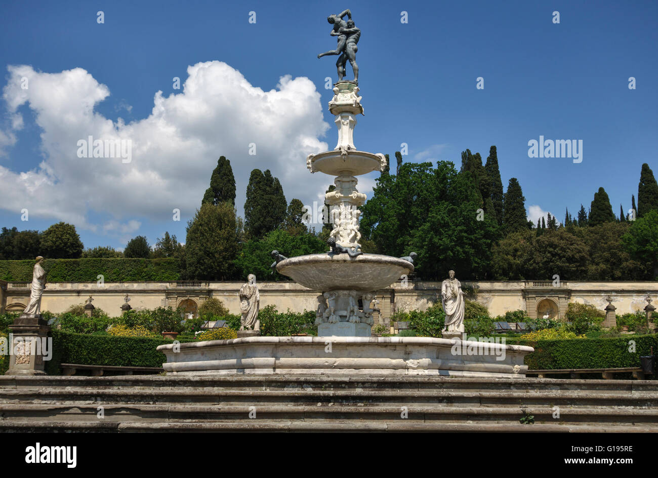 Villa di Castello (Villa Reale), près de Florence, en Italie. La ...