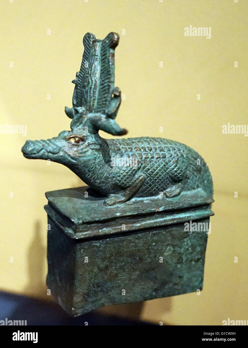 Egyptian sobek crocodile Banque de photographies et d’images à haute ...