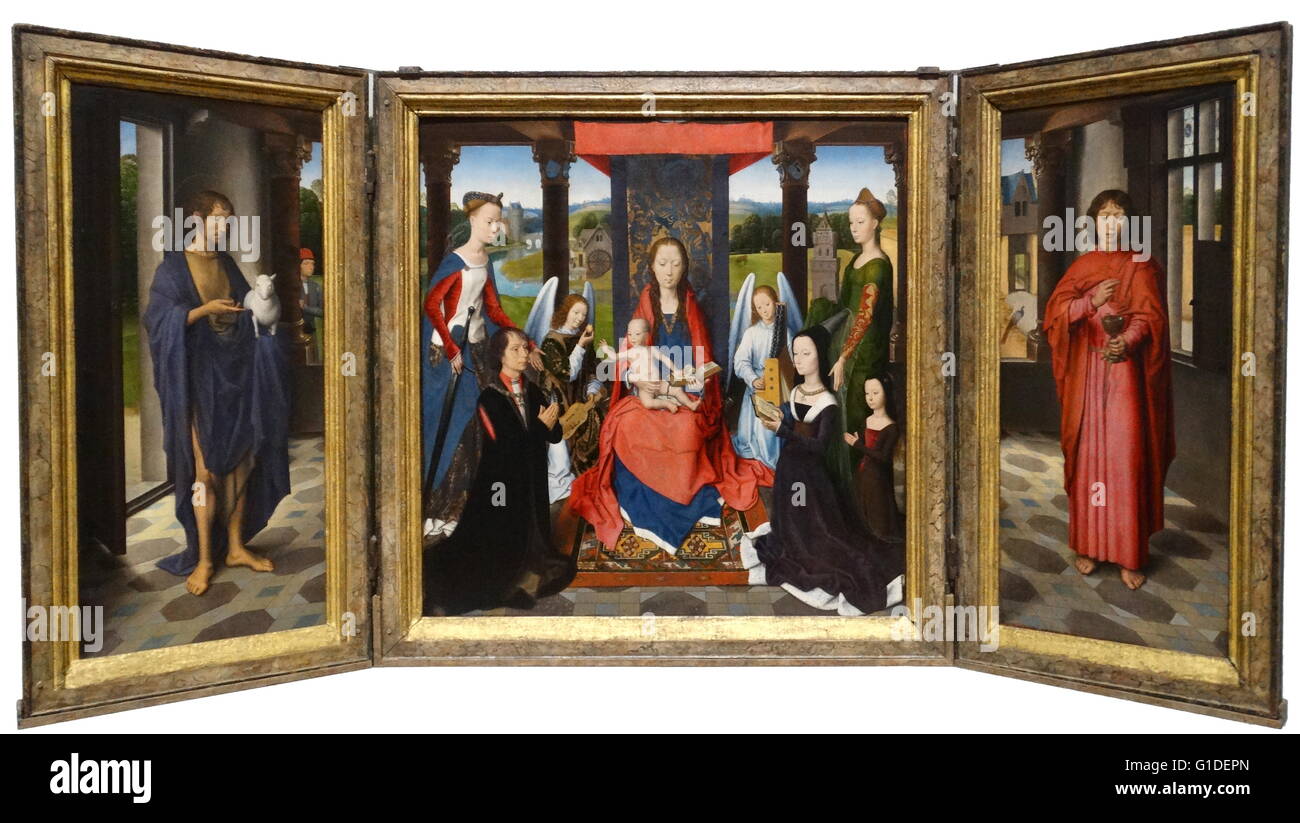 Le peintre hans memling Banque d'image et photos - Alamy