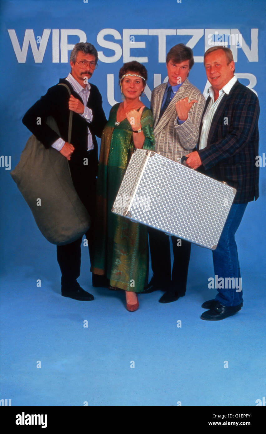 Die Münchner Lach- und Schießgesellschaft mit ihrem Programm Wir setzen ...