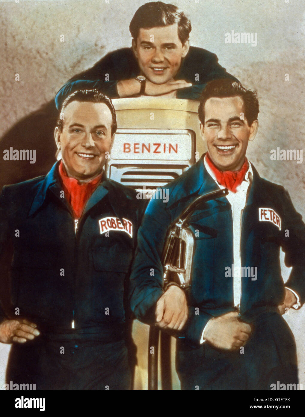 Die drei von der Tankstelle, Deutschland 1955, Regie : Hans Wolff ...