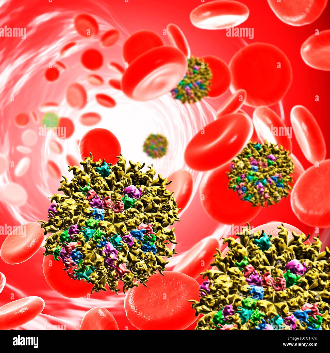 Virus de la mosaïque du concombre Banque de photographies et d’images à ...
