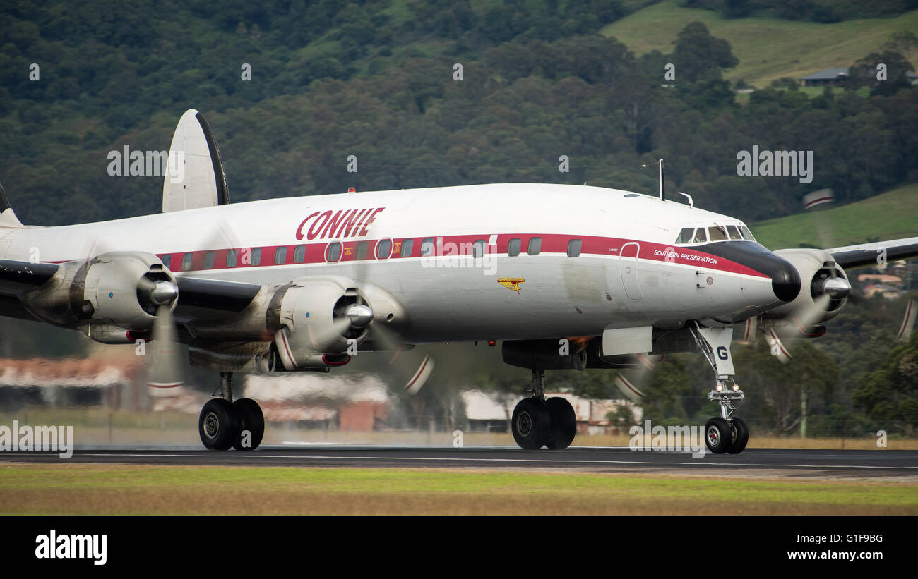 Lockheed C-121C Super Constellation aircraft Photo Stock - Alamy