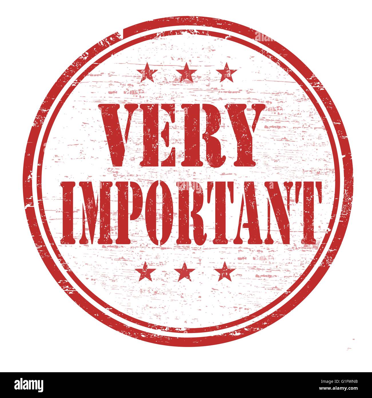 Très important grunge tampons sur fond blanc, vector illustration Image ...