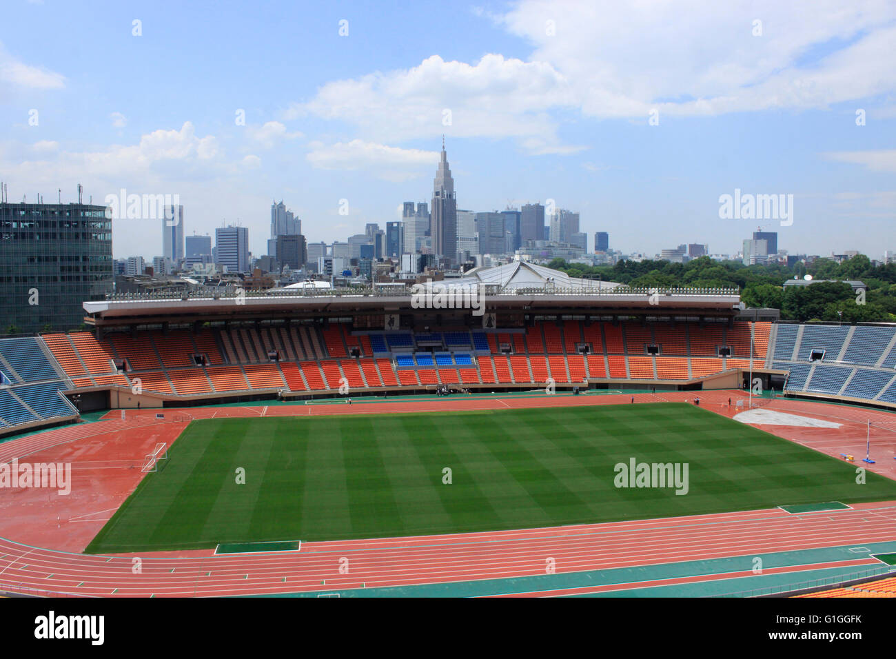 Stade National, Tokyo, Japon sera remplacé par le nouveau Stade national comme le principal lieu ...