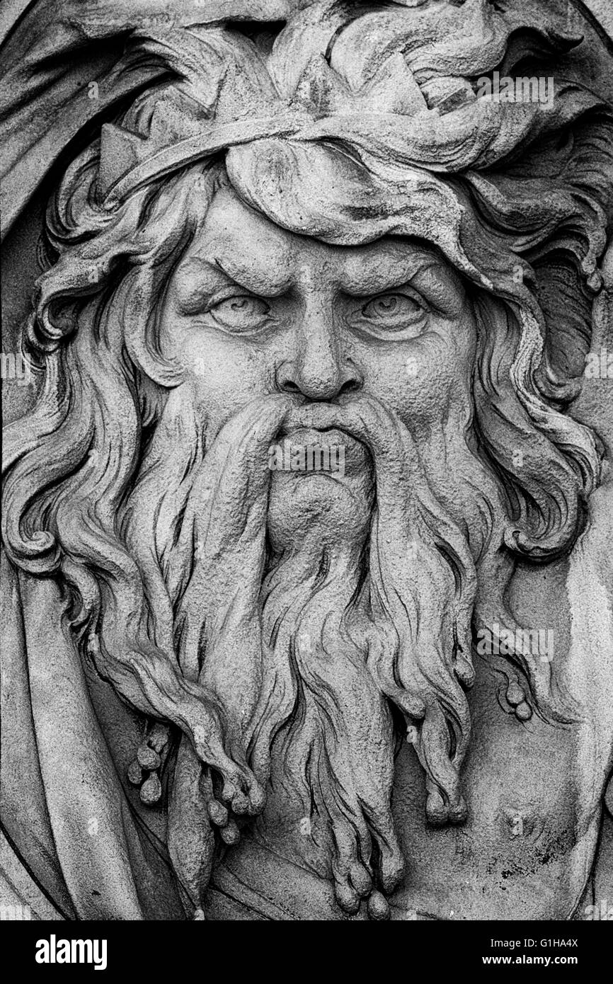 Face Of Zeus Banque d'image et photos - Alamy