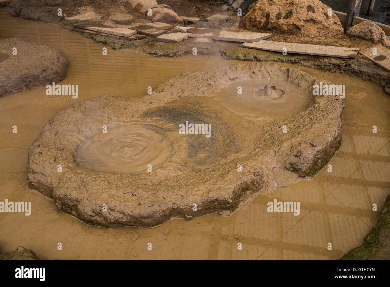 Kamado jigoku Banque de photographies et d’images à haute résolution ...