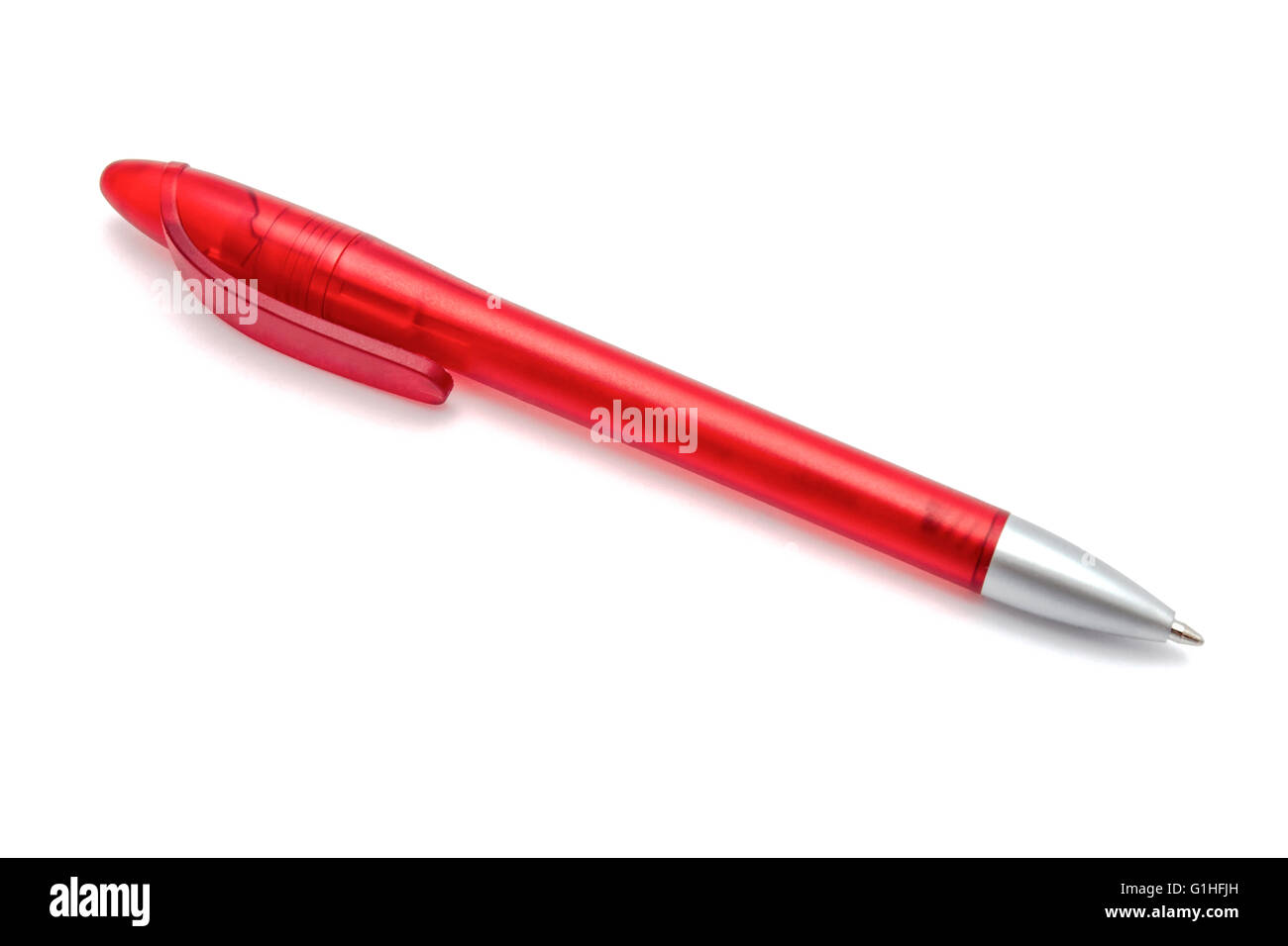 Stylo à bille rouge Banque de photographies et d’images à haute ...