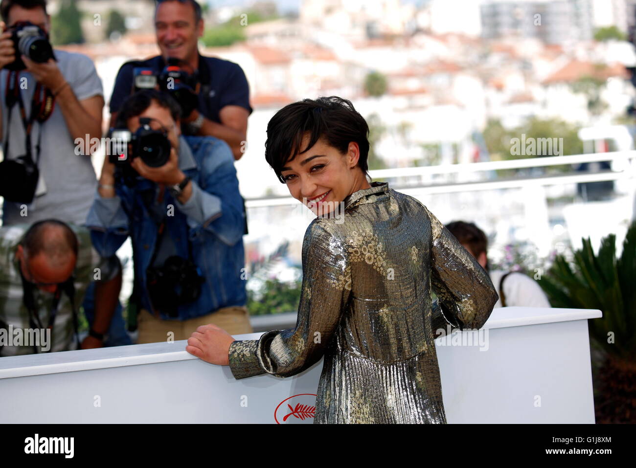 L'actrice Ruth Negga assiste à la photocall de "aimer" lors de la 69 e ...