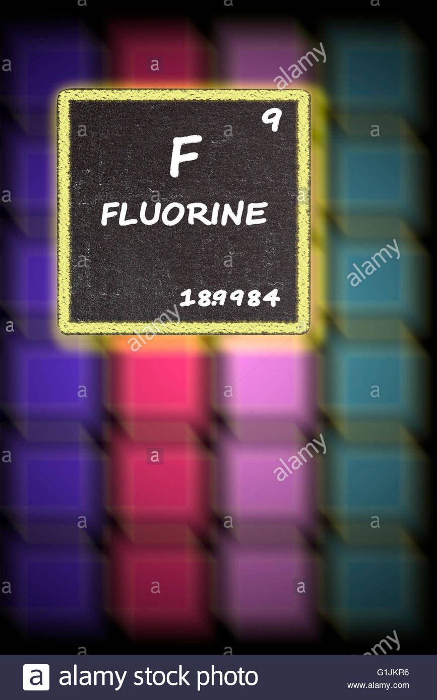 Atome De Fluor Banque d'image et photos - Alamy