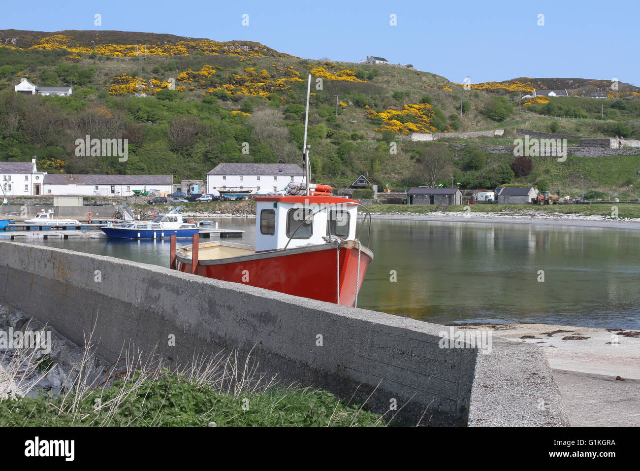 Beach on rathlin island Banque de photographies et d’images à haute ...