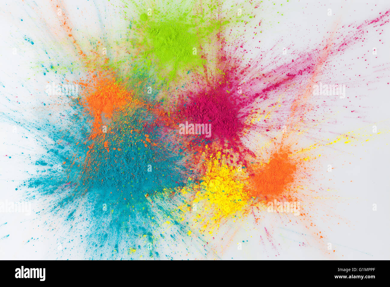 Explosion multicolore Banque de photographies et d’images à haute ...
