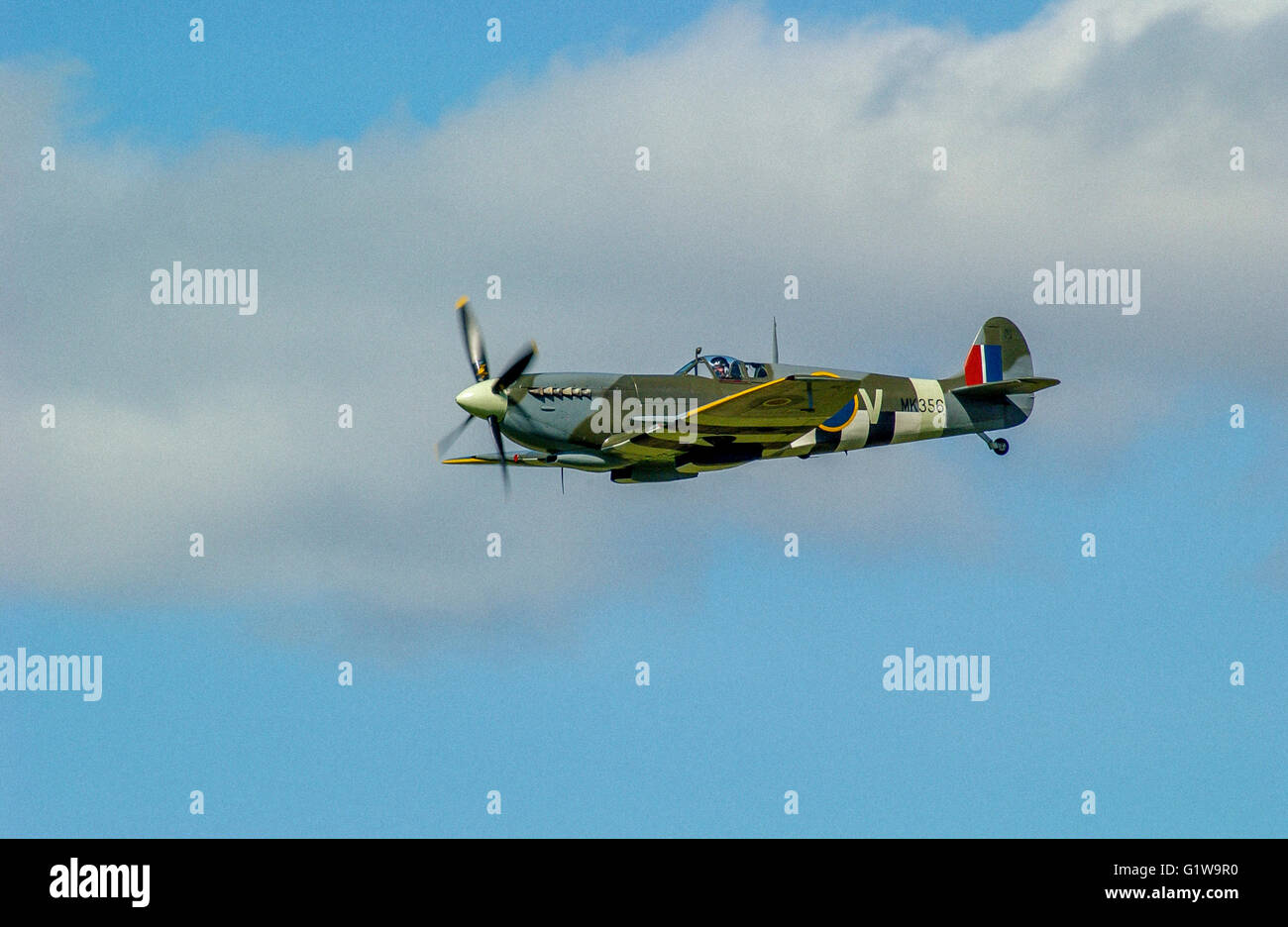 Avion spitfire de la seconde guerre mondiale Banque de photographies et ...