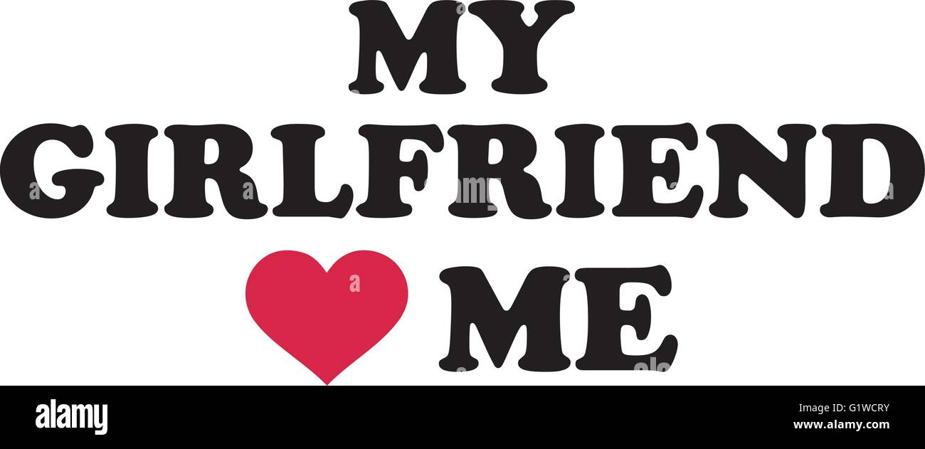 La copine Banque d'images vectorielles - Alamy