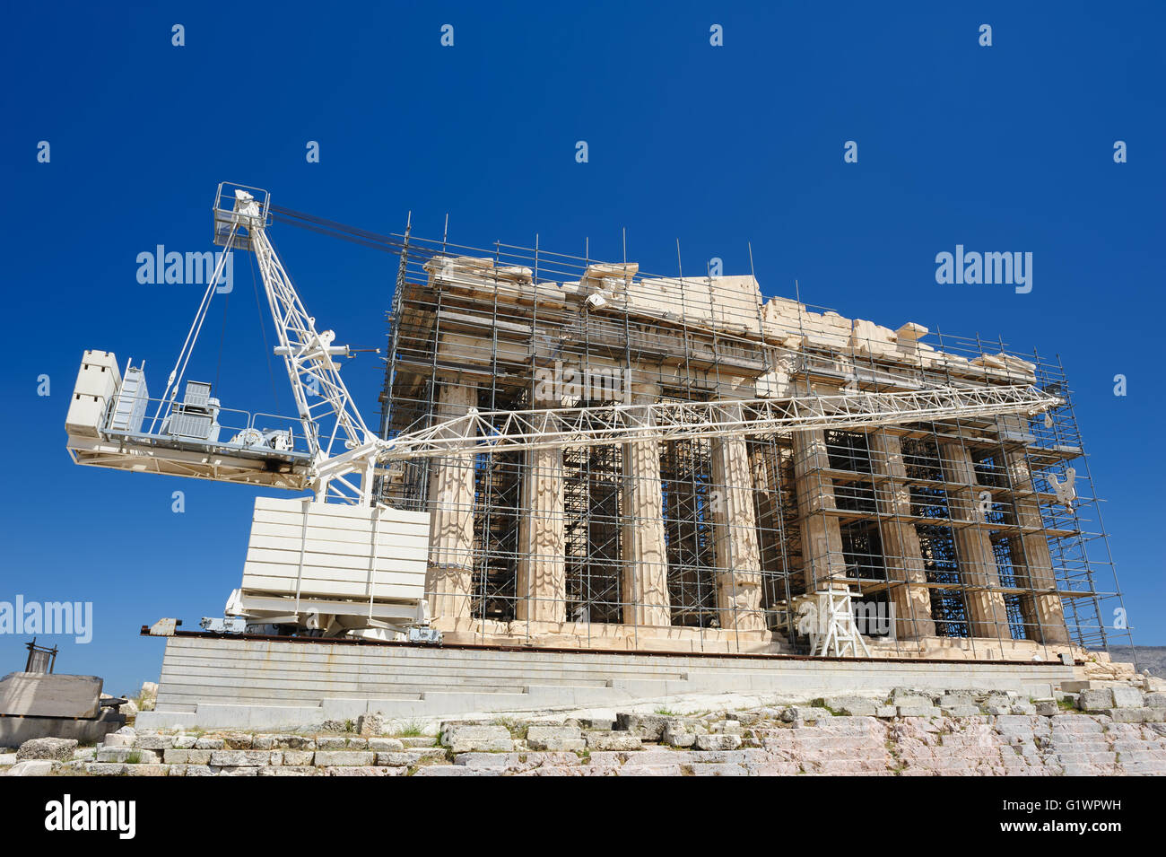Acropole athenes reconstitution Banque de photographies et d’images à ...