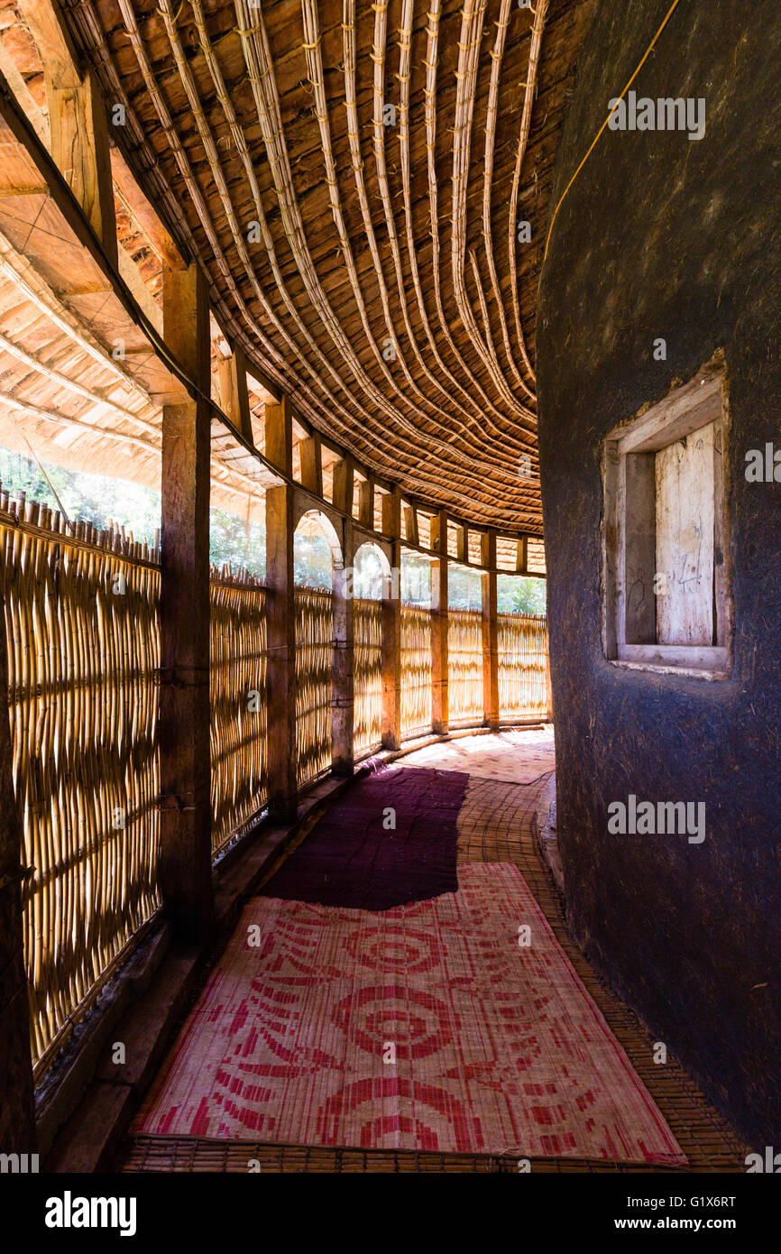 Azewa Mariam monastère orthodoxe éthiopienne, Lac Tana, Bahir Dar ...