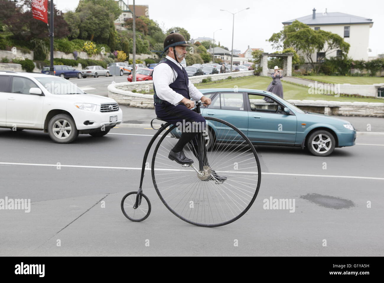 Anglais oamaru victoria fete urbain histoire voiture historique Banque ...