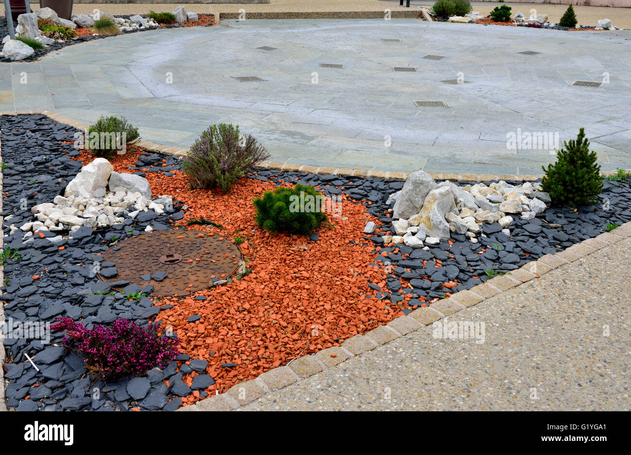 Patio en pierre Banque de photographies et d’images à haute résolution ...