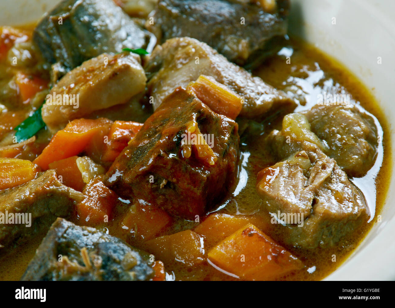 Jalamah - plat traditionnel de l'Asir.cuisine yéménite Photo Stock - Alamy
