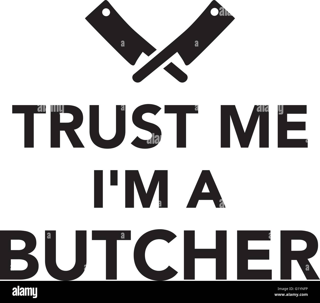 Butcher pictogram Banque d'images vectorielles - Alamy