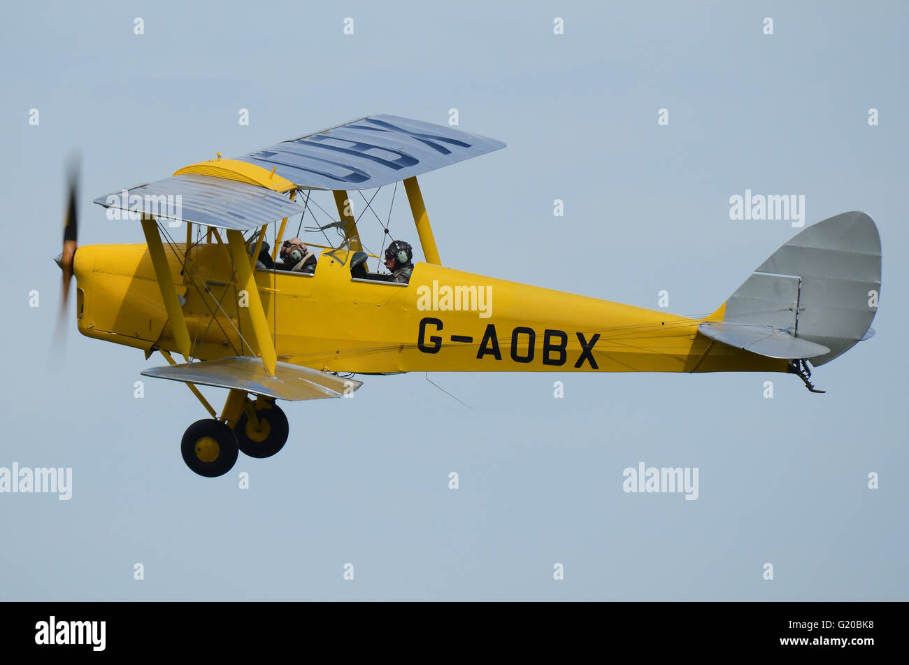 De havilland dh82 tiger moth Banque de photographies et d’images à ...