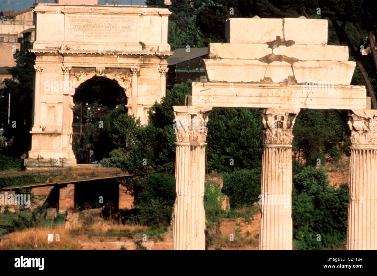 Rome, Italie, Forum Romanum, architecture antique, romaine, l'empereur ...