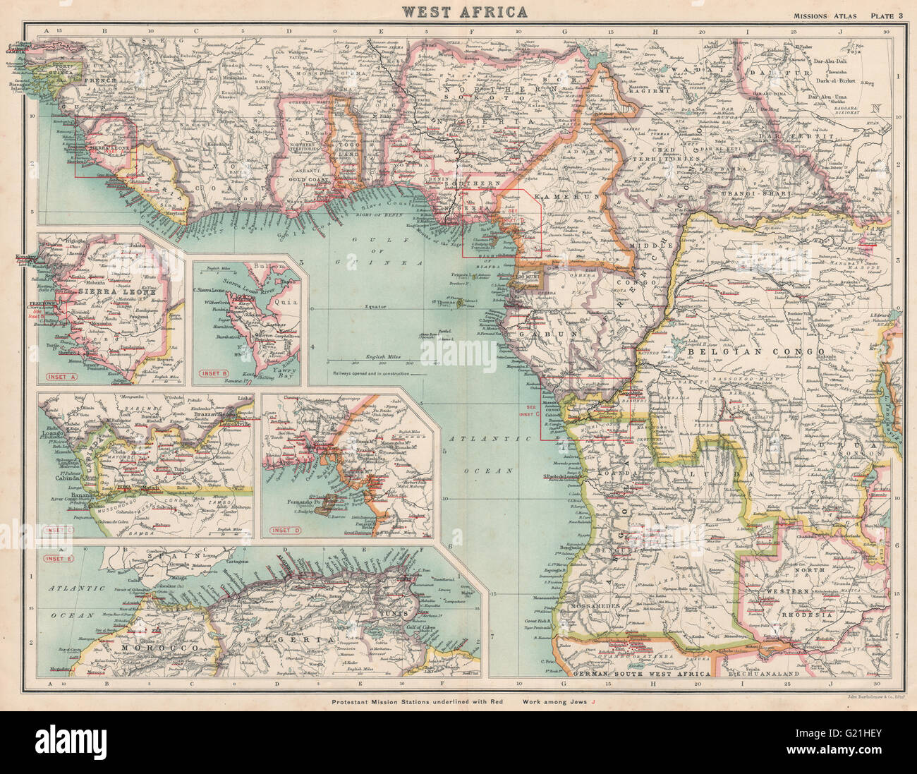 Maghreb map Banque de photographies et d’images à haute résolution - Alamy