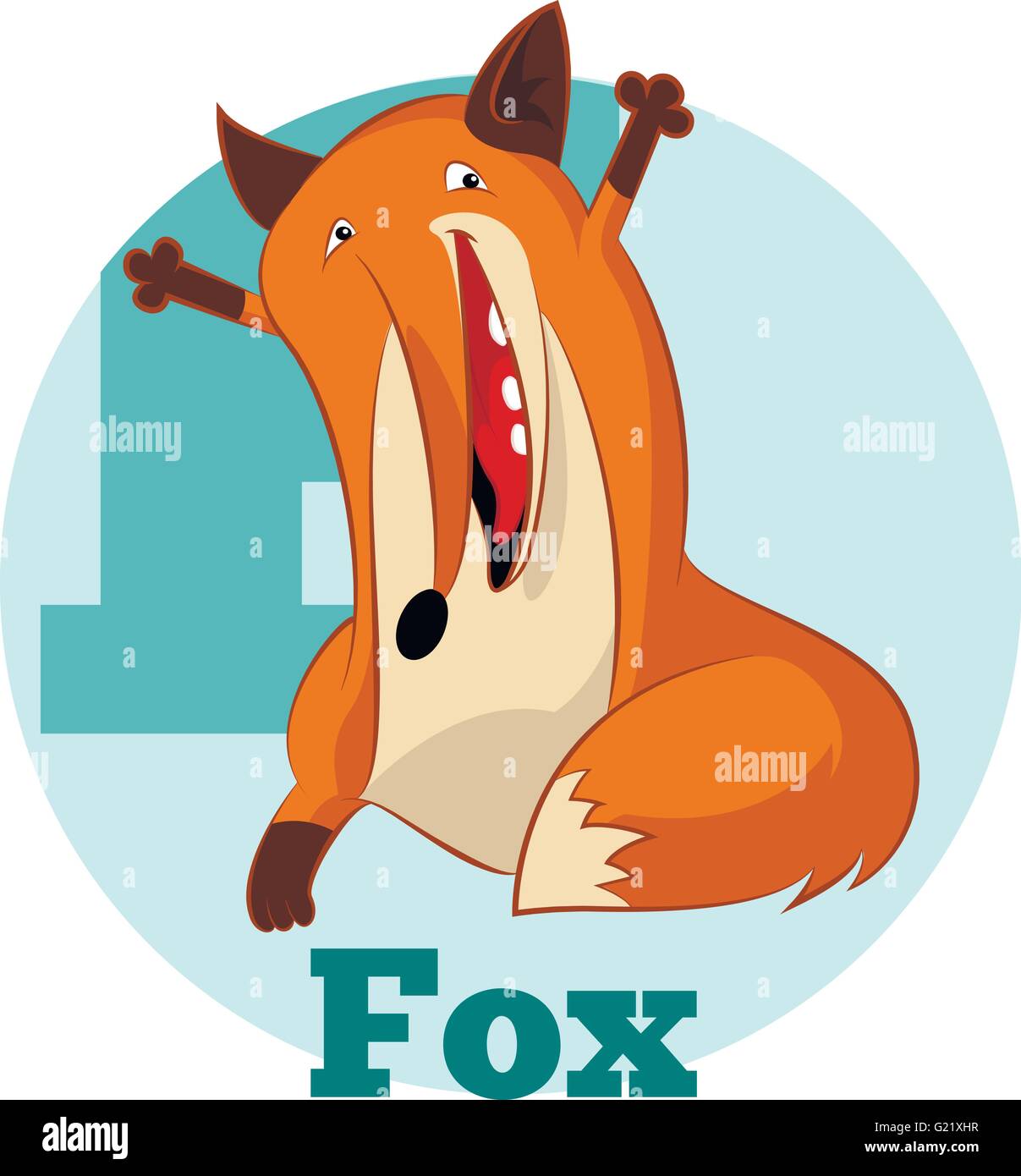 Le renard cartoon Banque de photographies et d’images à haute ...