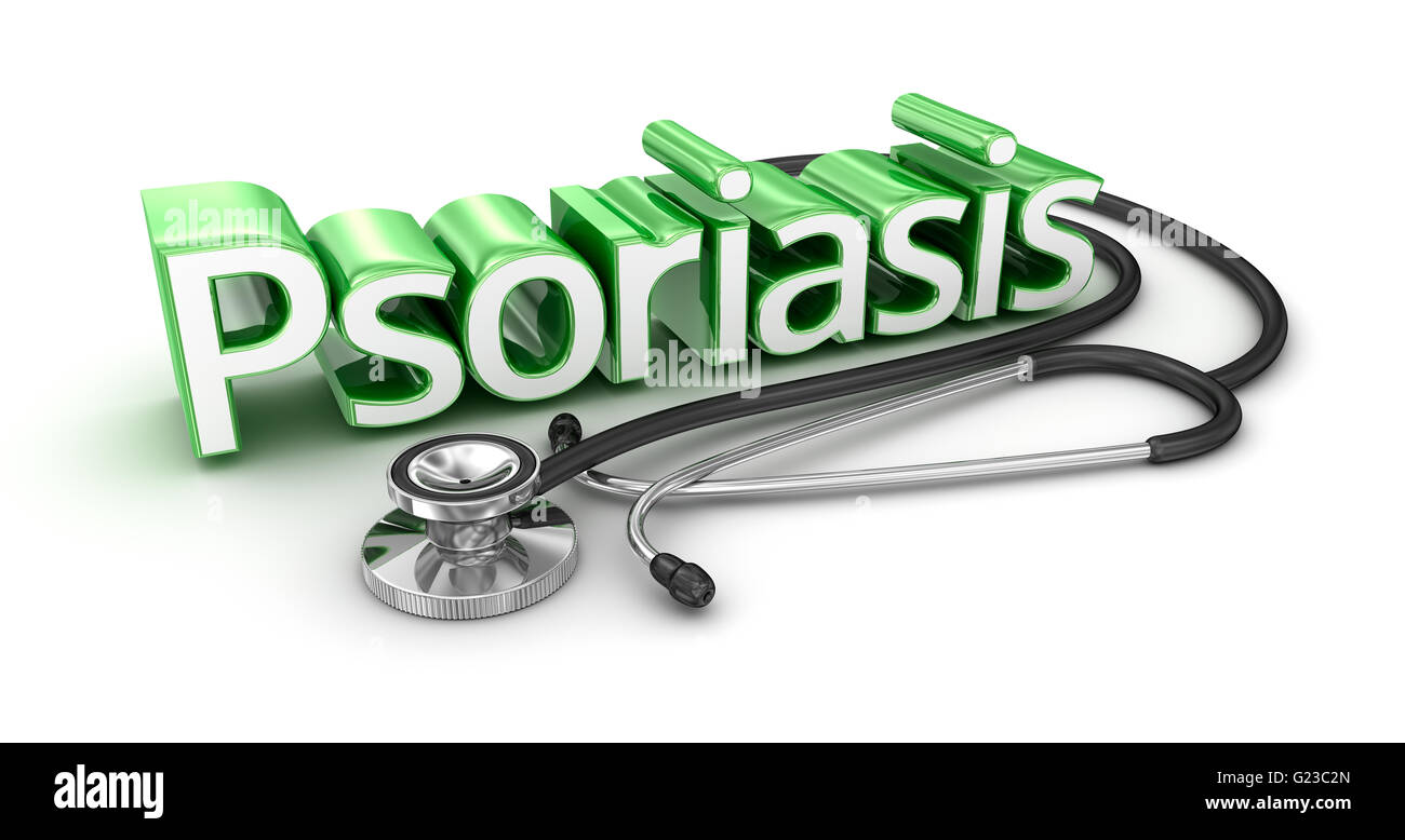 Psoriasis en plaques Banque d'images détourées - Alamy