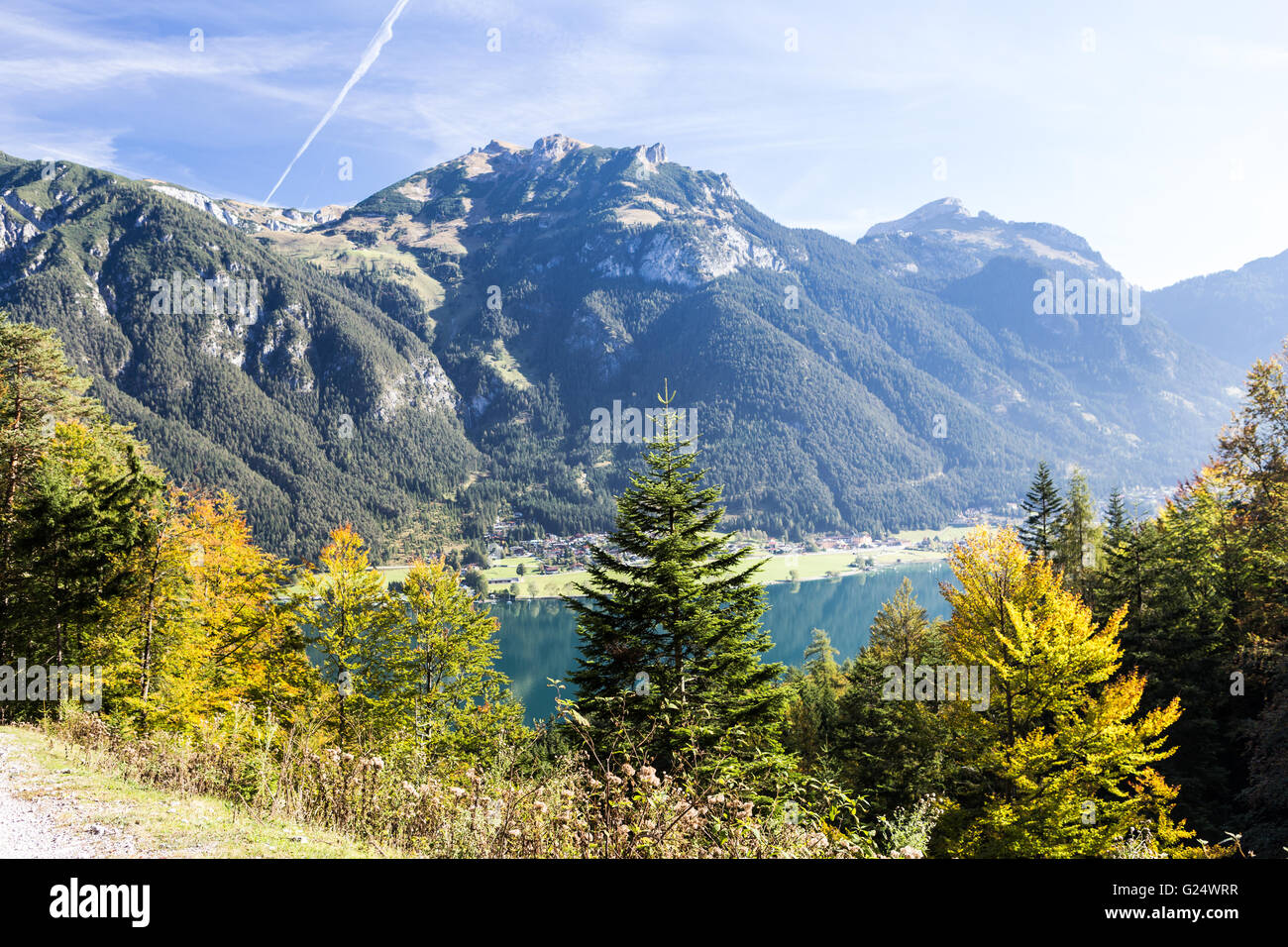 Pertisau au lac achensee Banque de photographies et d’images à haute ...