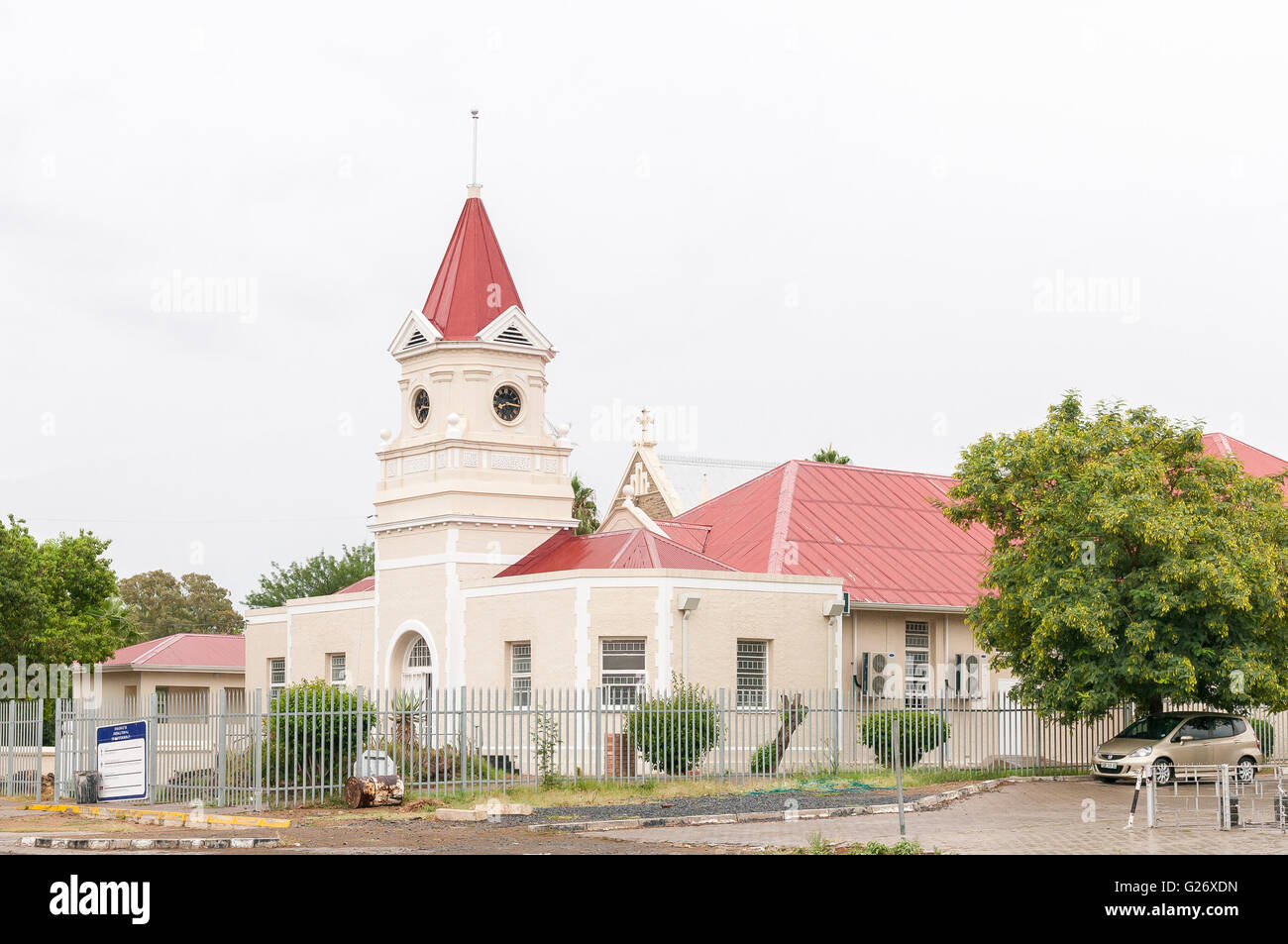 JANSENVILLE, AFRIQUE DU SUD - 7 mars 2016 : La mairie de Jansenville ...